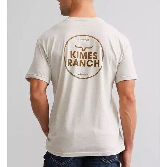 Kimes Ranch | Shirts | Kimes Ranch Lasso Tshirt Men Medium Sand Western ...